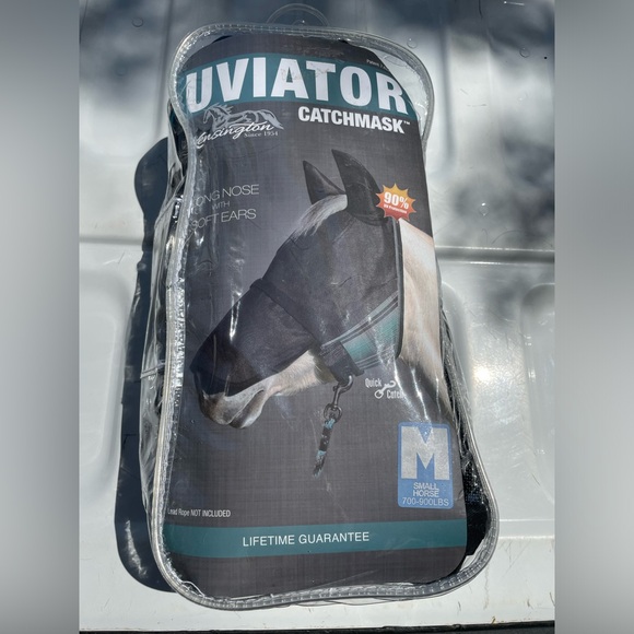 Kensington | Other | 9 Uv Fly Mask Uviator Soft Mesh Ears Removable ...